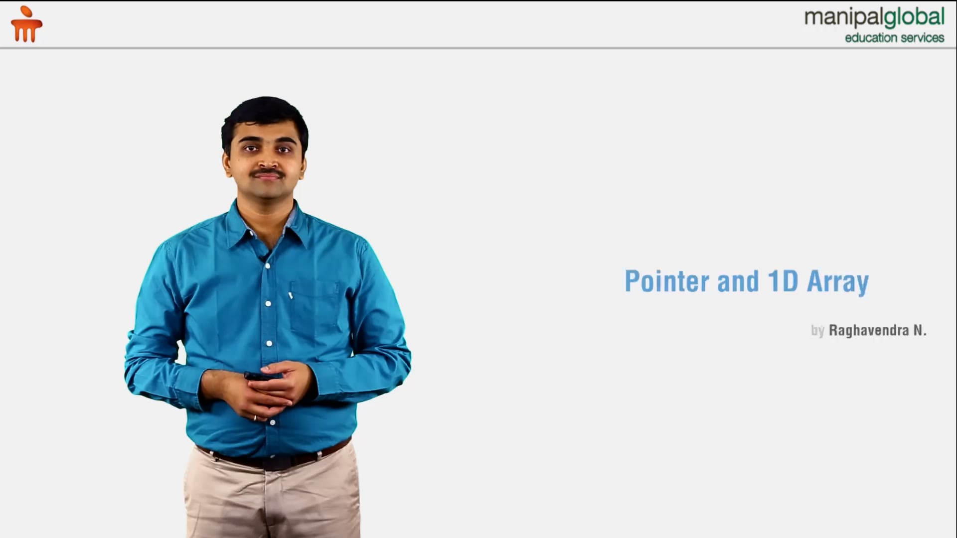 M3L2L2 - Pointer and 1D Array on Vimeo
