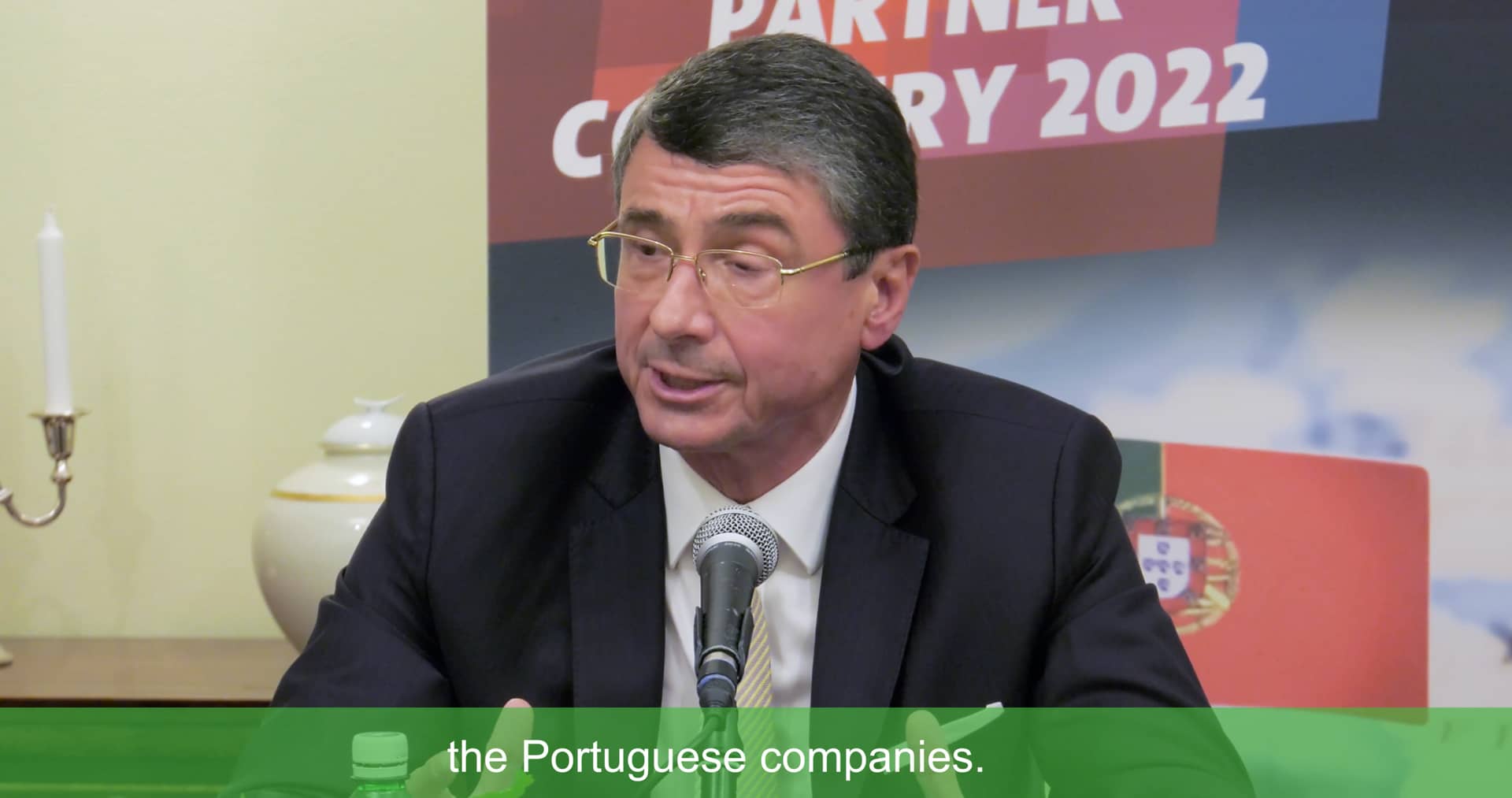 Hannover Messe 2022 - Martin Ney - German Ambassador to Portugal on Vimeo