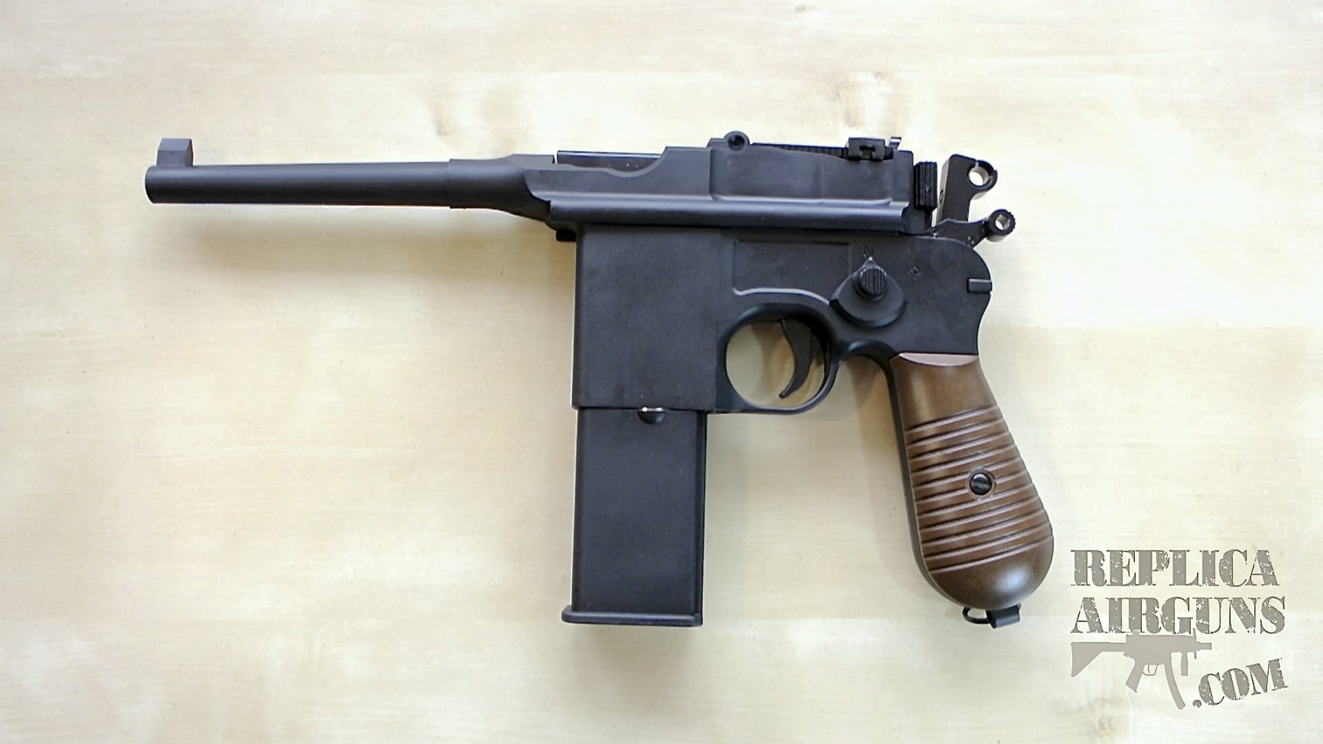 Umarex C96 Mauser Legends CO2 Blowback BB Pistol Table Top Review