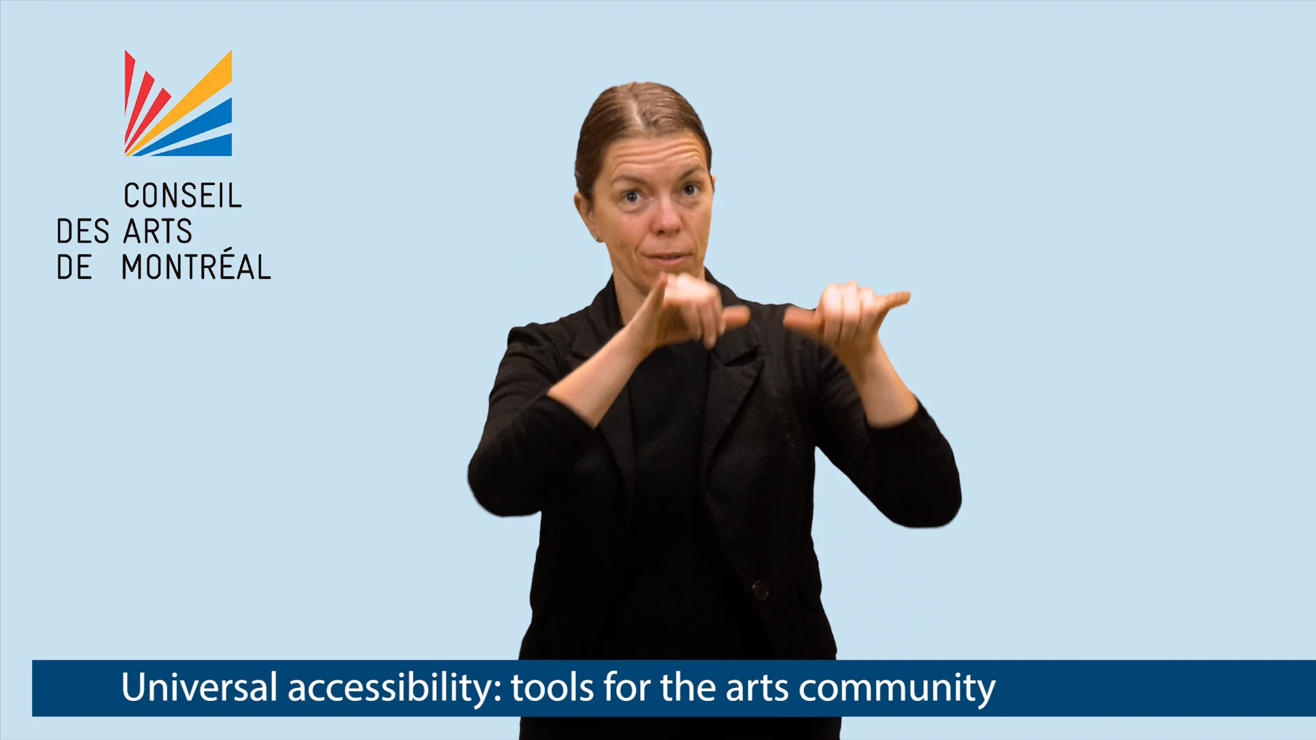 ASL - Universal accessibility: tools for the arts community on Vimeo