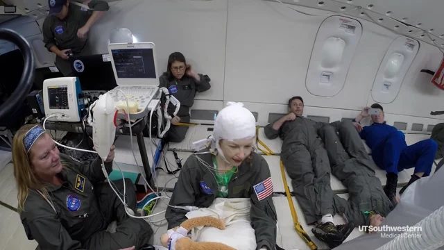 Astronauts Sleeping In Space