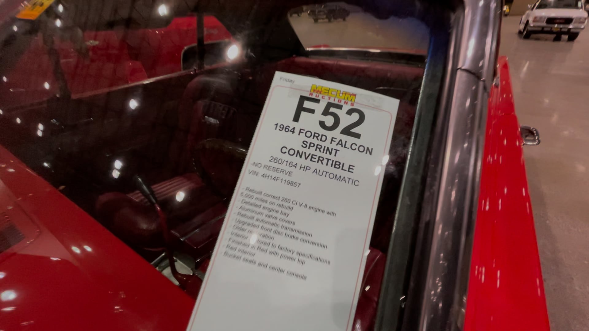 1964 Ford Falcon Sprint Convertible | F52 | Kansas City 2021