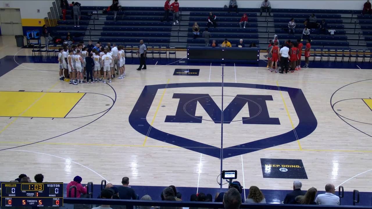 WMOE Moeller Basketball Freshmen JV and Varsity VS Princeton on Vimeo
