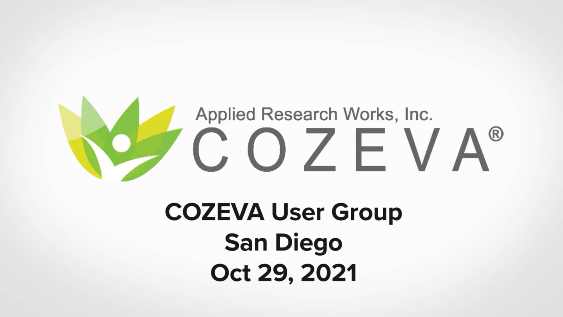 Cozeva User Group Day 3 2021 on Vimeo