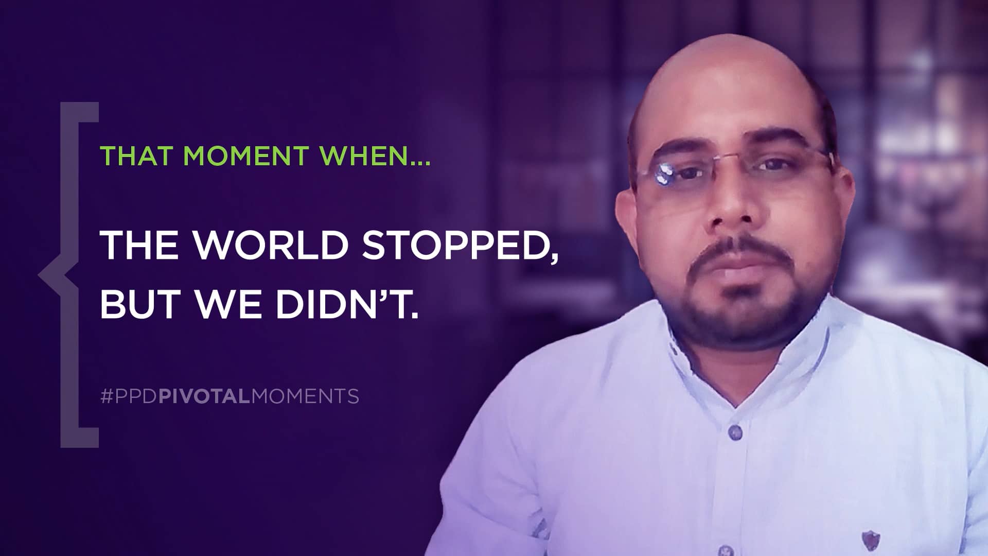 Pivotal Moments with Animesh Ghosh on Vimeo