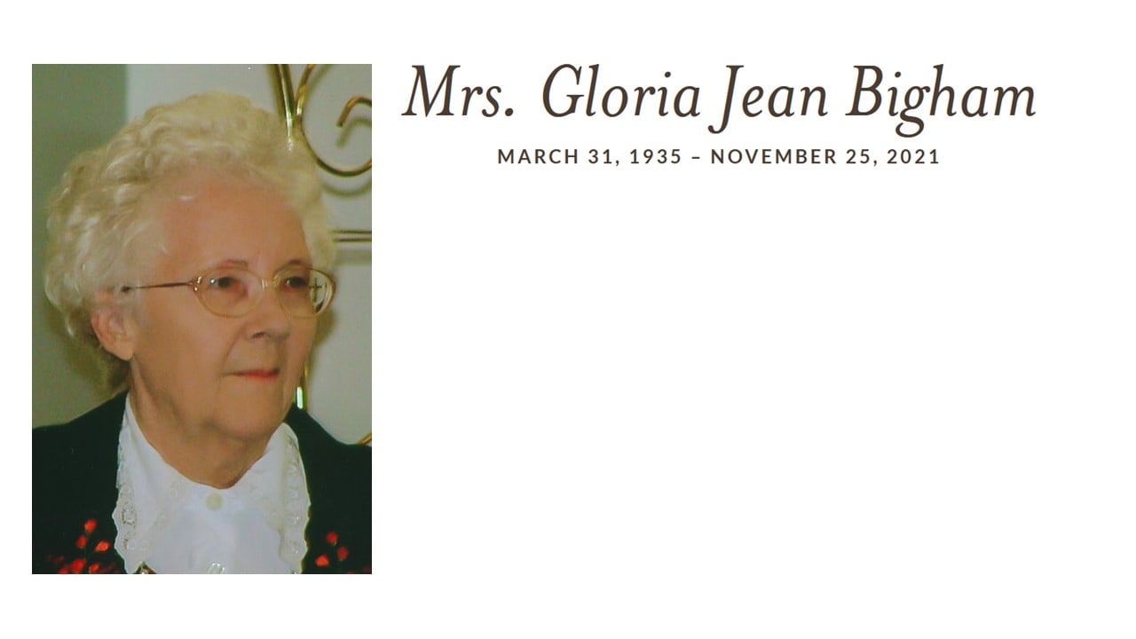 Gloria Jean Bigham Funeral Service on Vimeo