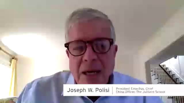 Dr. Joseph W. Polisi, The Juilliard School on Vimeo