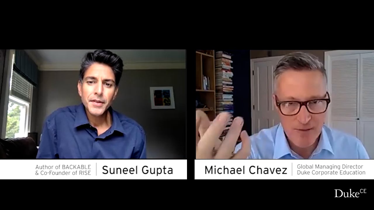 Interview with Suneel Gupta, Author of Backable on Vimeo