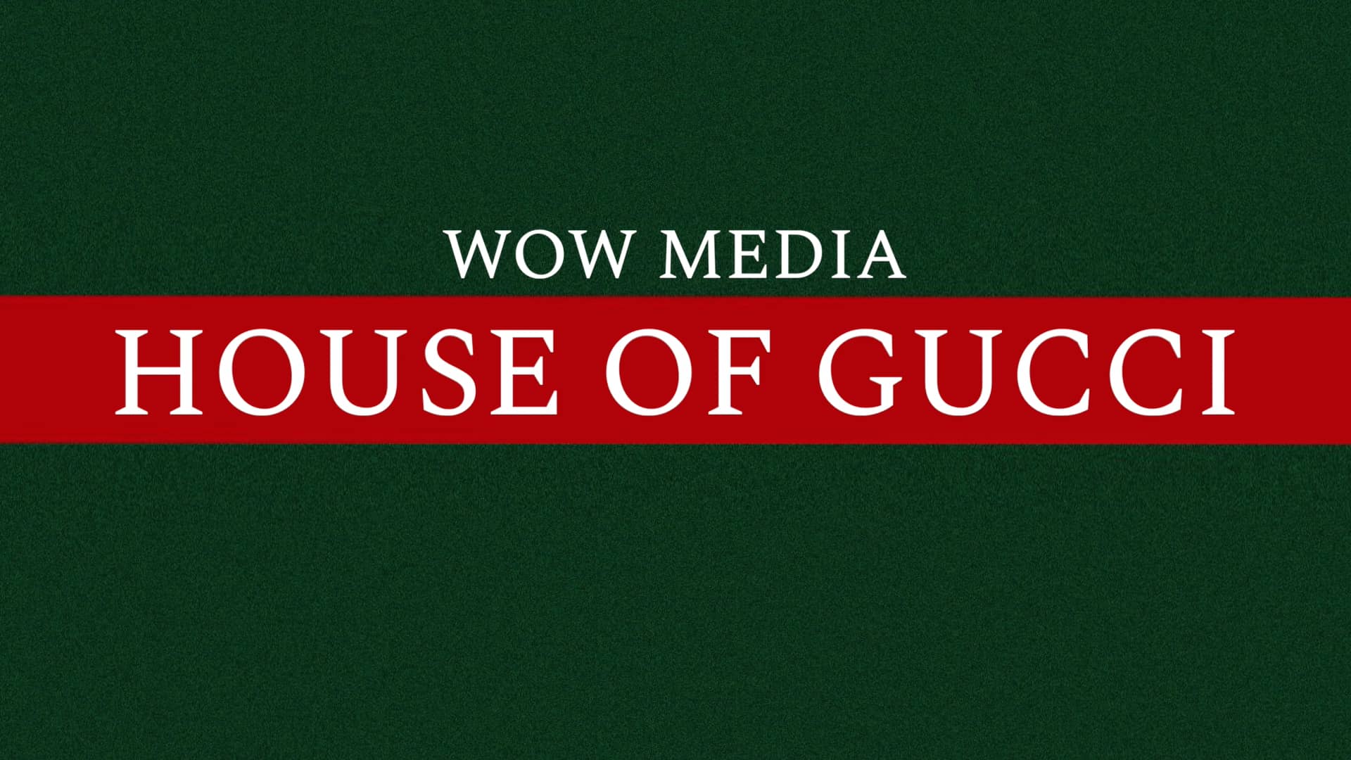 United Artist Releasing - Gucci - PROMO on Vimeo