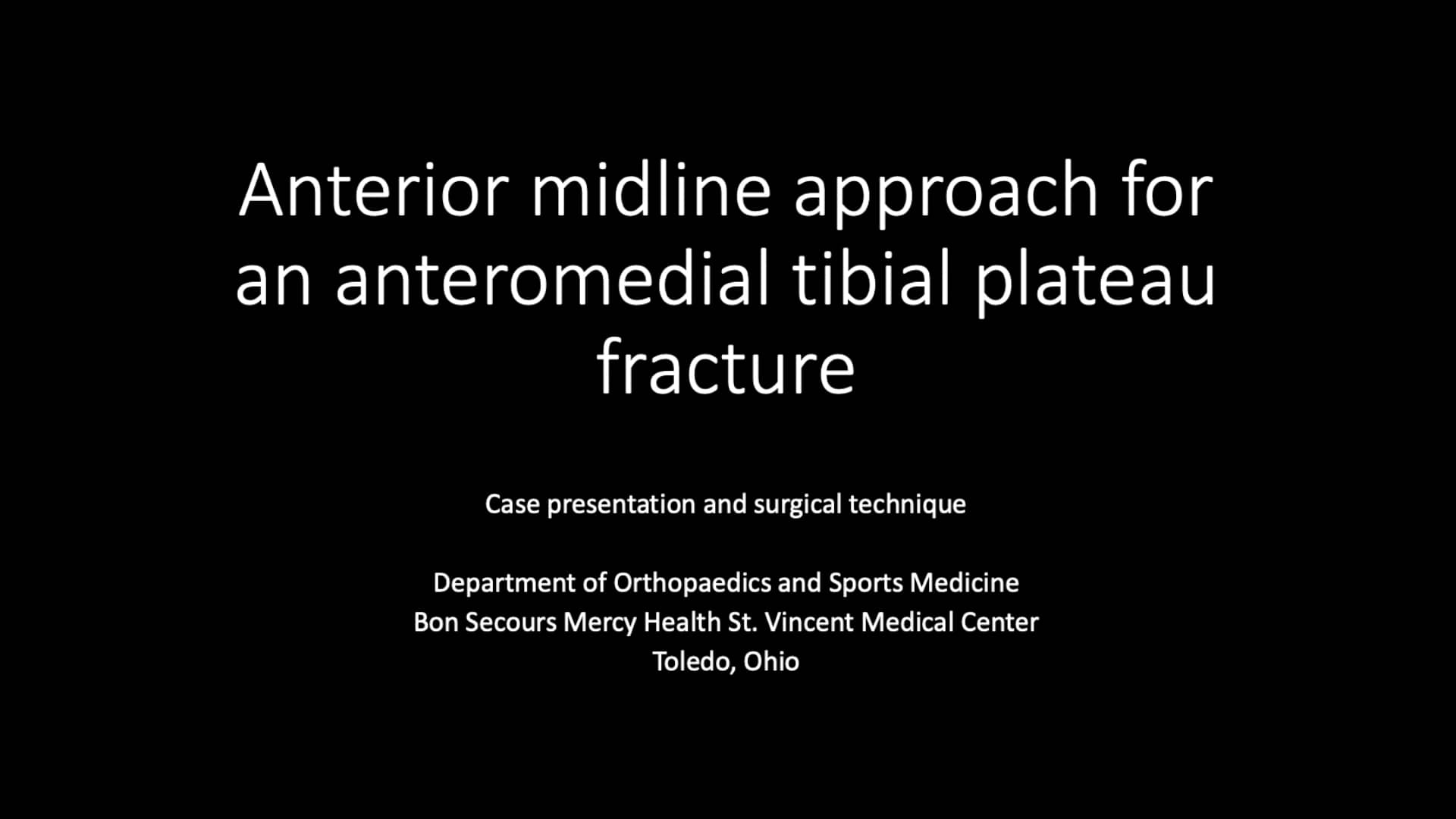 Ulery_-_Anterior_Midline_Approach_for_an_Anteromedial_Tibial_Plateau ...