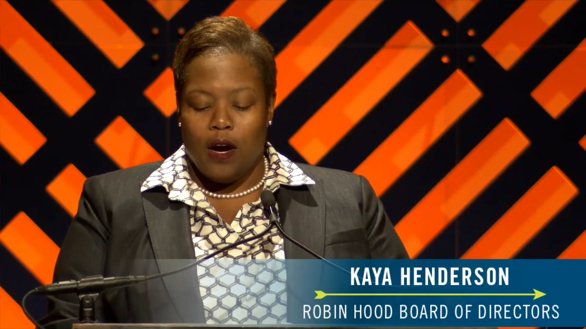 Kaya Henderson, Robin Hood Board of Directors on Vimeo