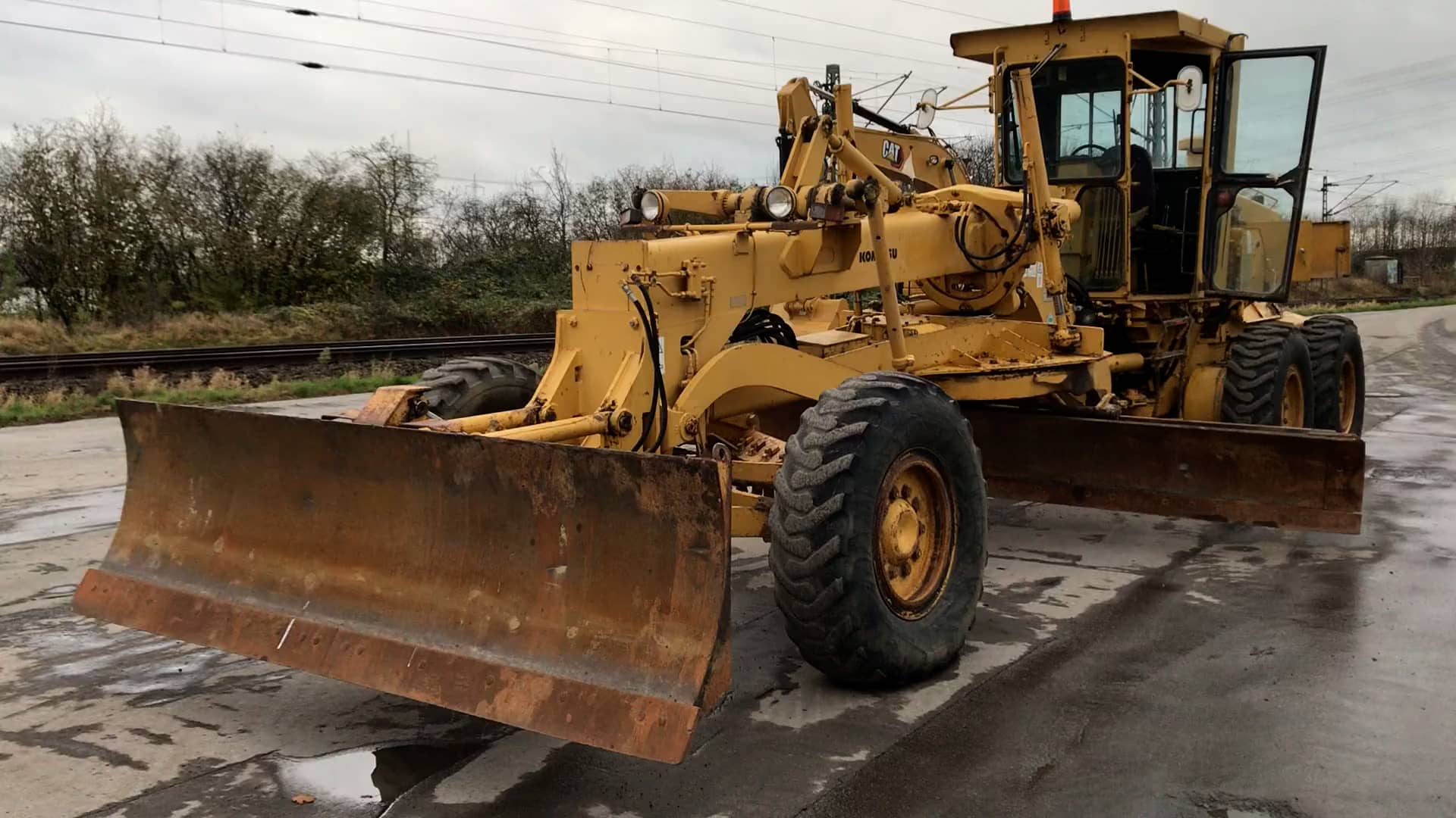 Komatsu GD705-A-Dormagen December 21 on Vimeo