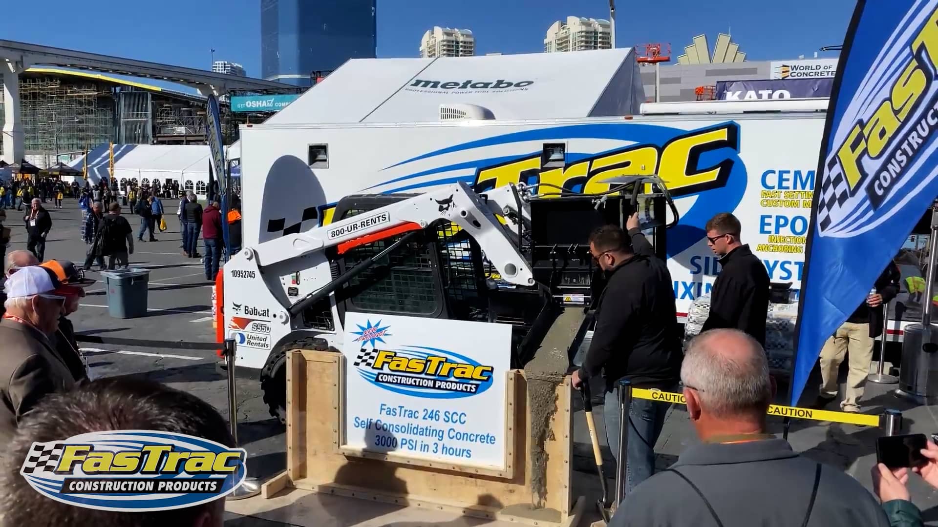 World of Concrete 2020 - FasTrac 246 Self Consolidating Concrete on Vimeo