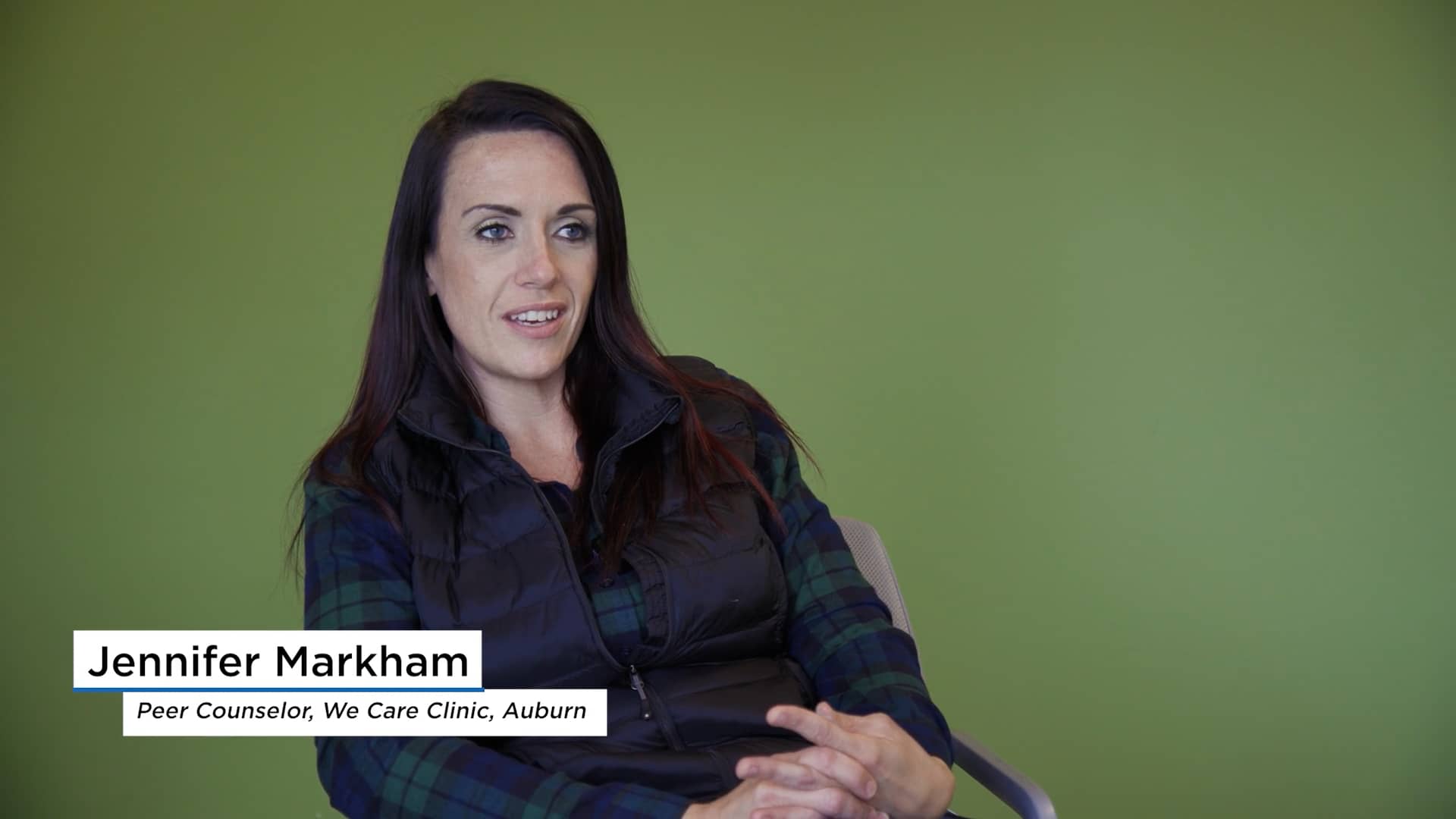 Jennifer Markham, Peer Counselor on Vimeo