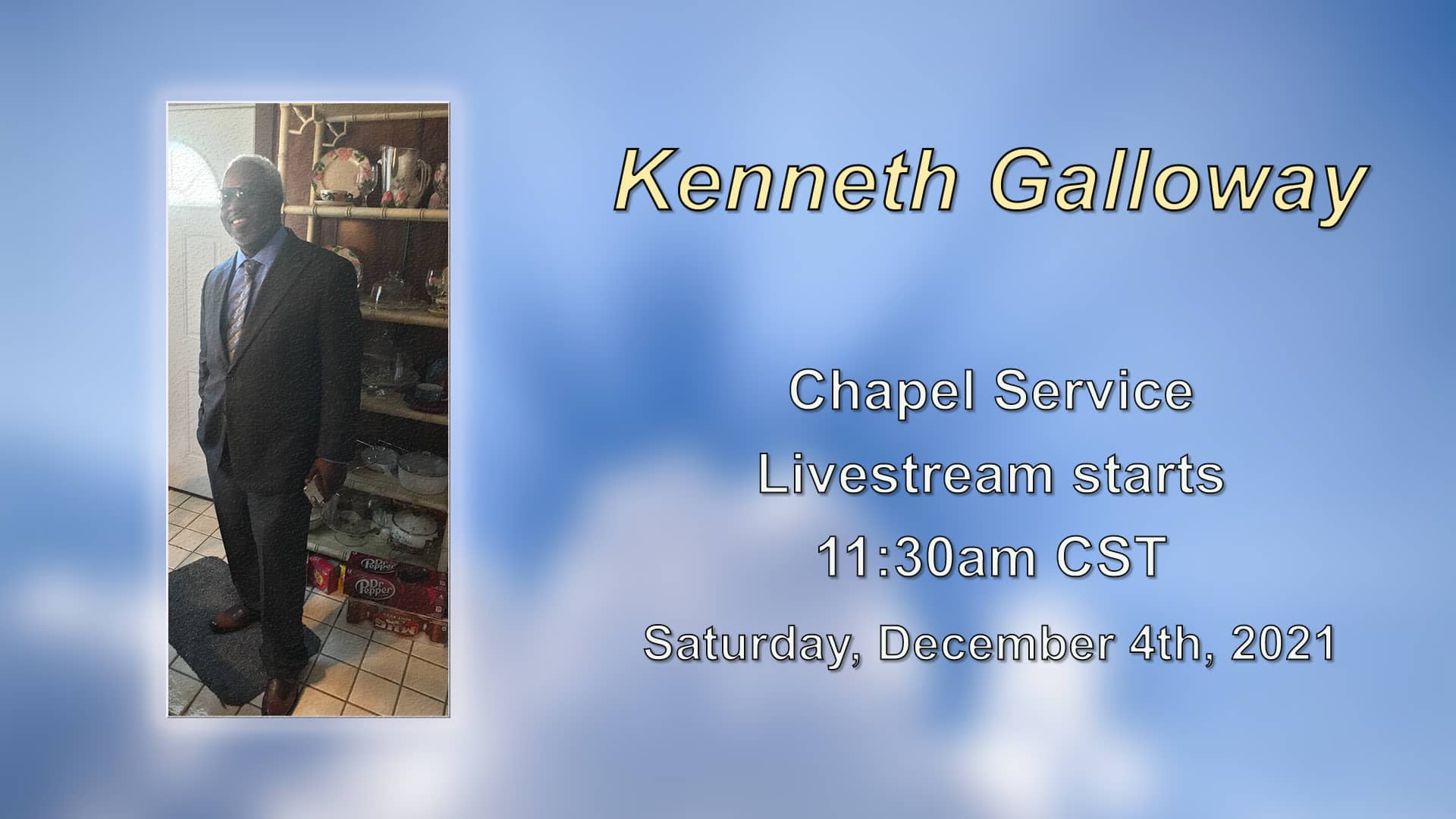 12-4-21 Kenneth Galloway Celebration of Life on Vimeo