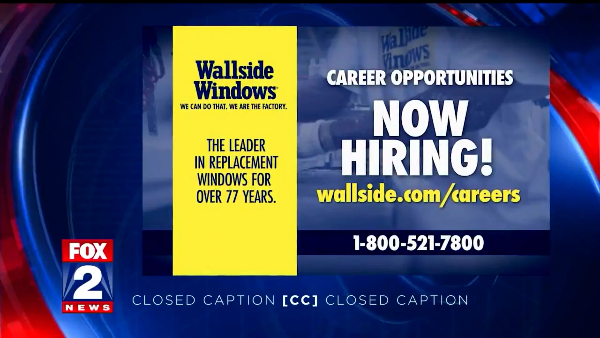 Fox 2 - Wallside Windows on Vimeo