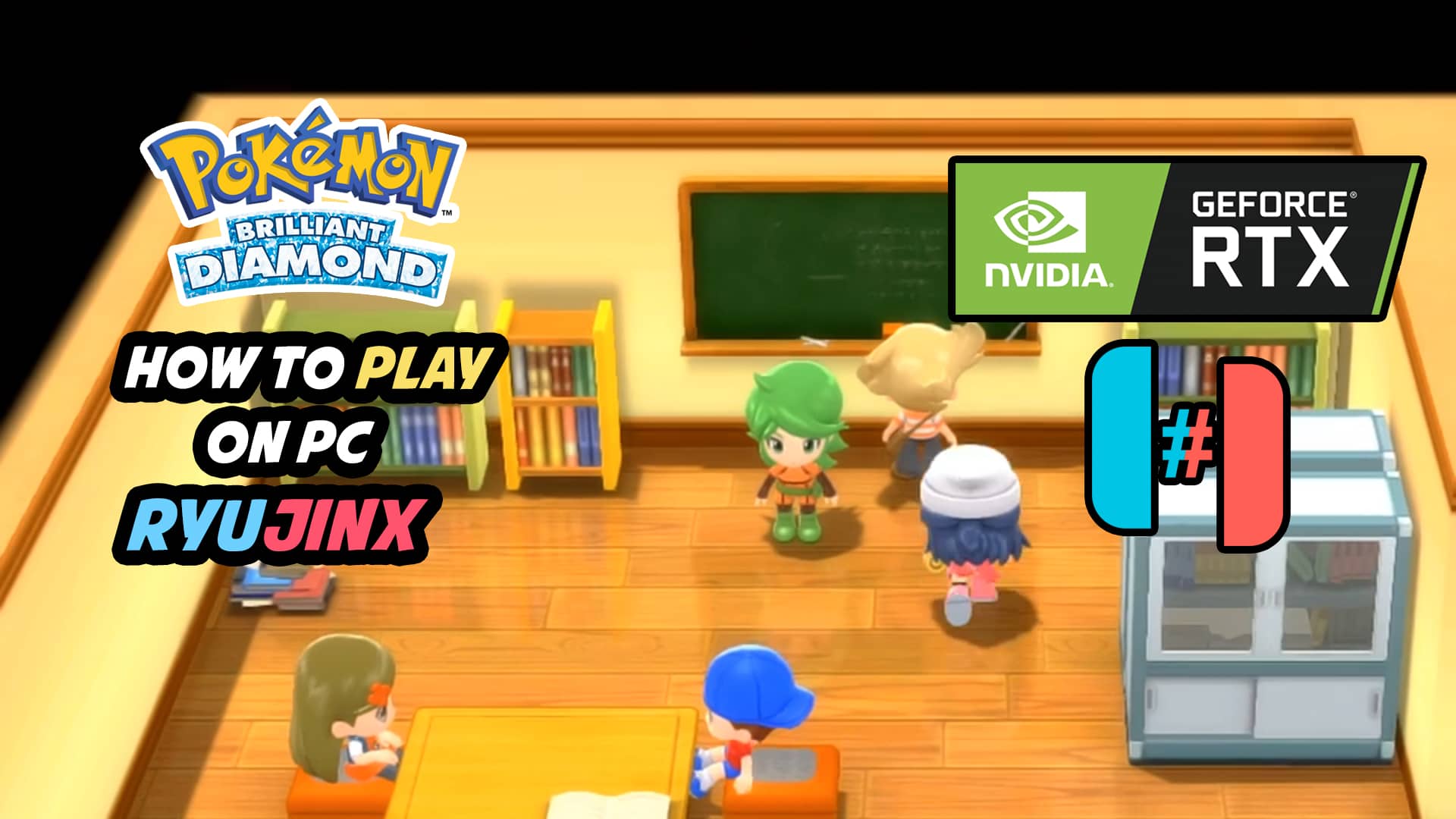 How to Play Pokemon Brilliant Diamond NSW! On your PC! [ Ryujinx Emulator ] on Vimeo