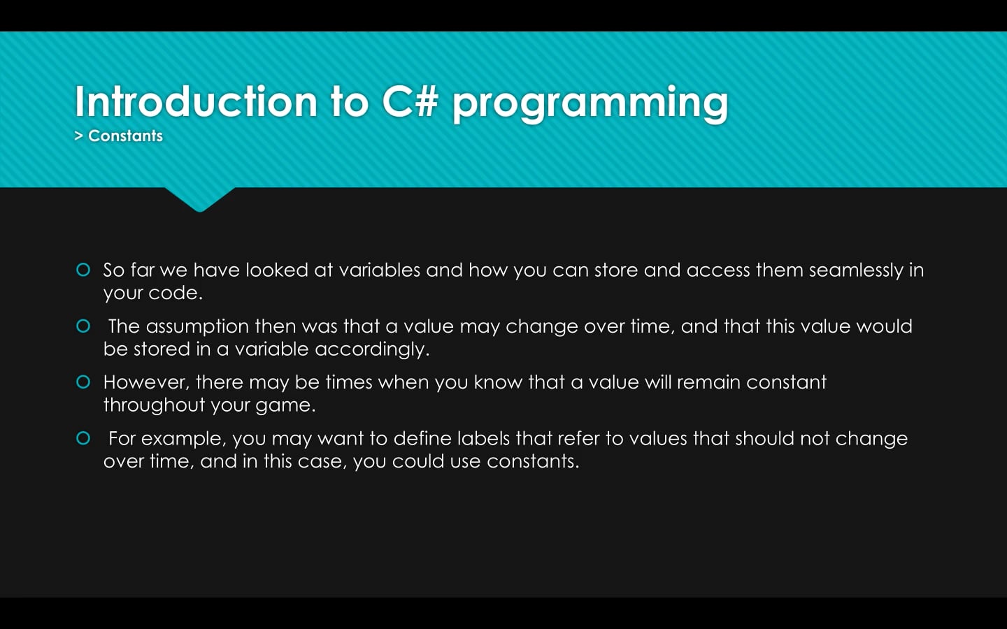 module1_Constants on Vimeo