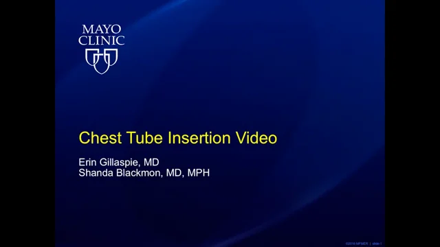 Kelly Clamp Chest Tube