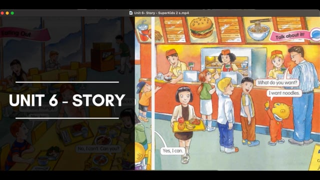 Story Unit 6 Kids 2: English ESL video lessons