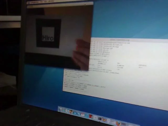ARToolKit - test 01 : hiro on Vimeo