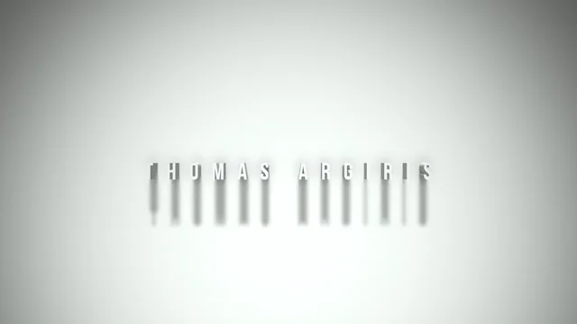 Thomas Argiris Demo Reel on Vimeo