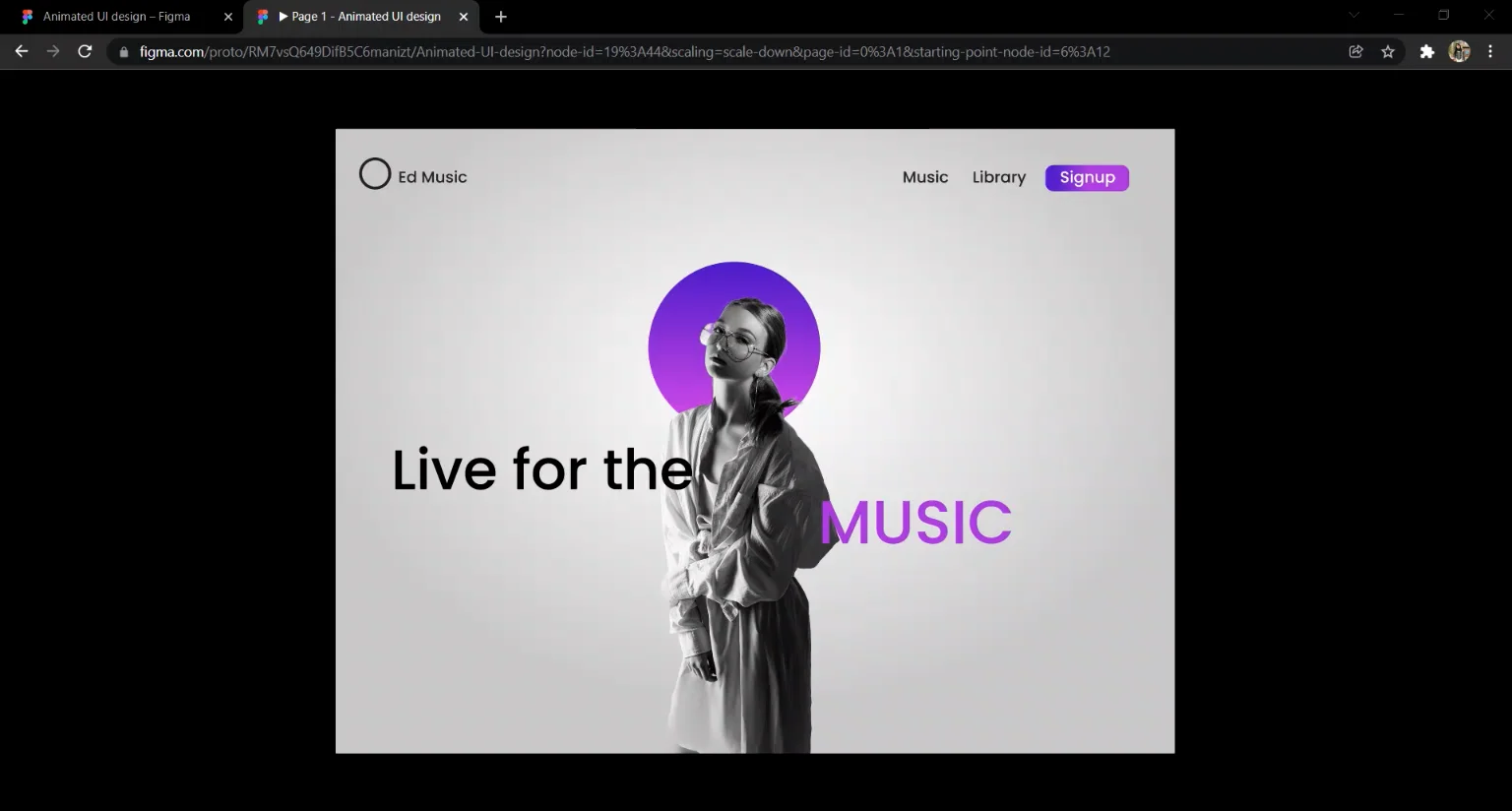Animated Ui design.webm on Vimeo