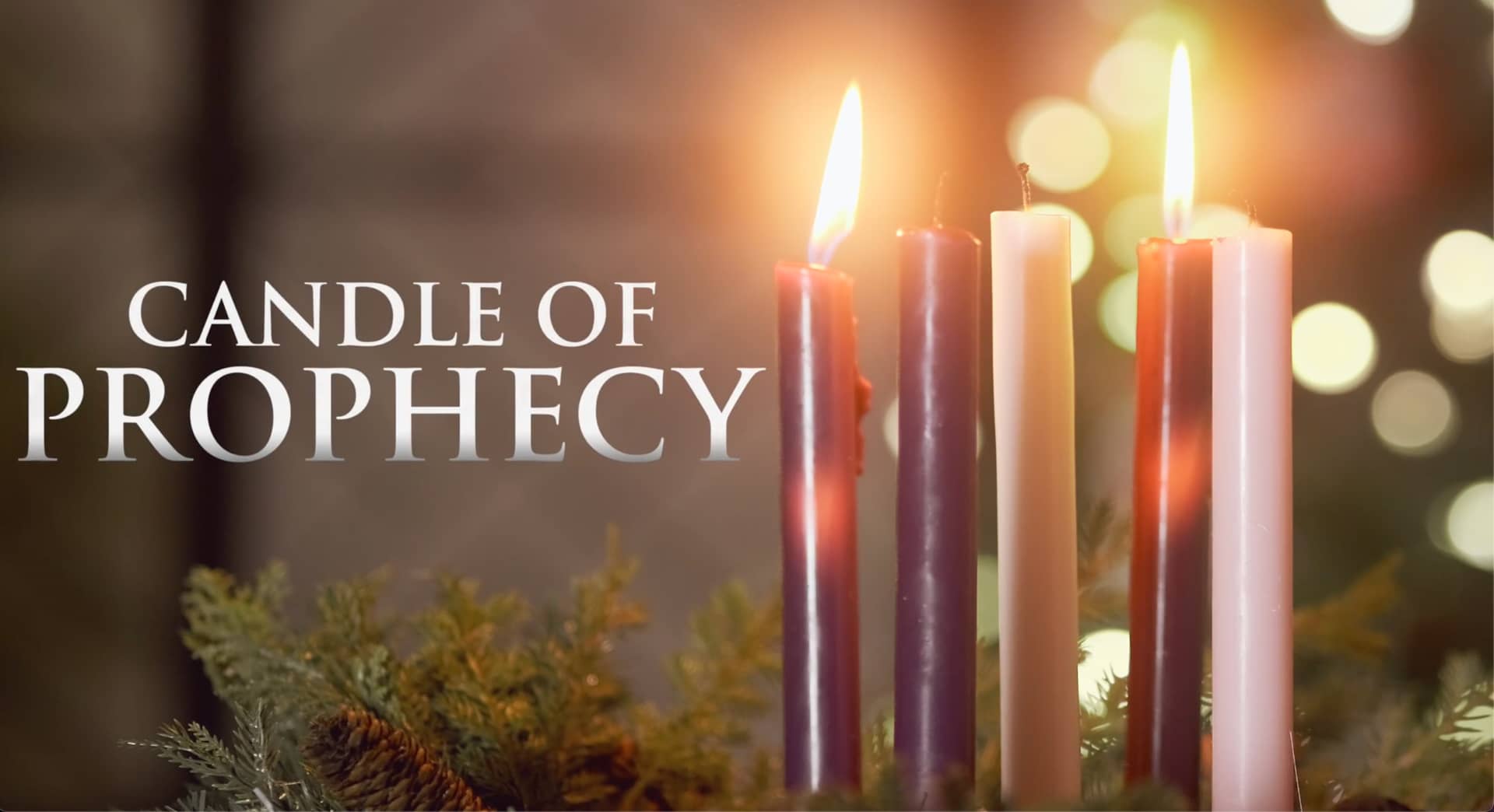 Advent Week 2 Candle of Prophecy on Vimeo