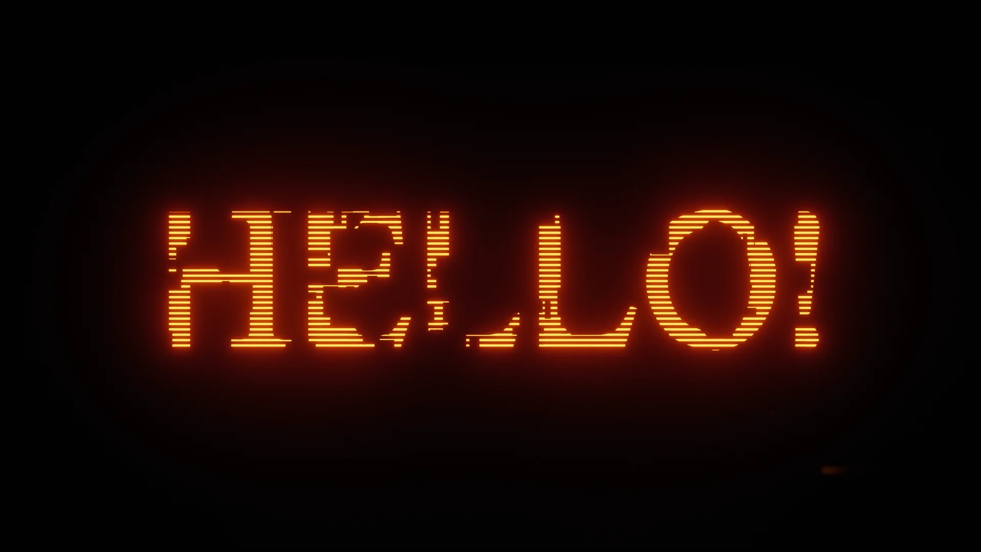 Hello, original on Vimeo