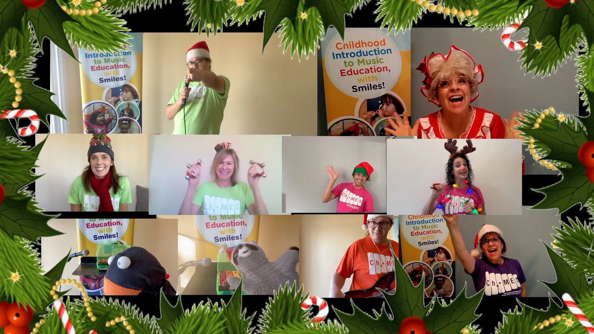 ChIMES "Jingle Bells" Holiday Sing-Along 2021 on Vimeo