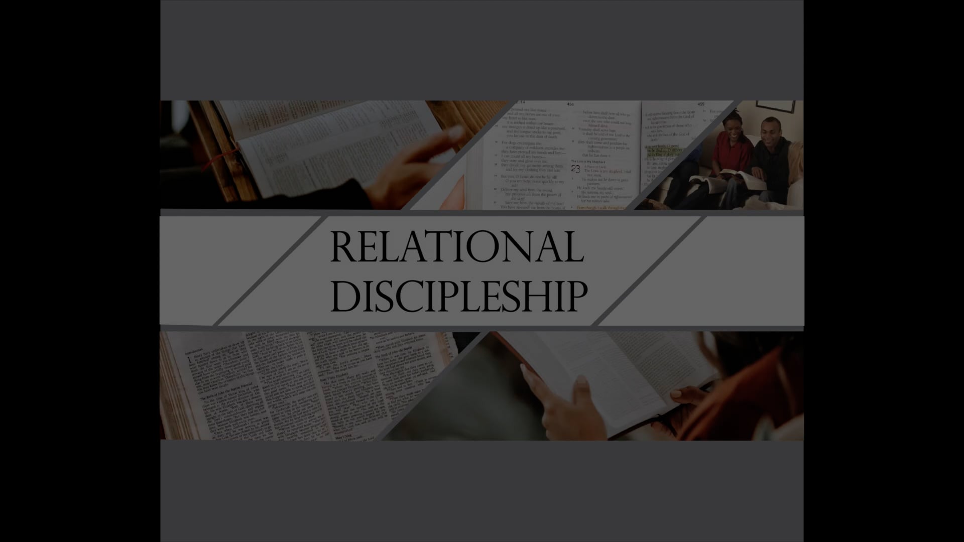 Relational Discipleship Clip 13 on Vimeo