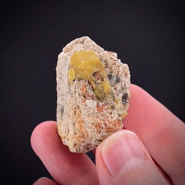 Londonite on Microcline - UTR21-092 - Antsongombato Gem Mine ...