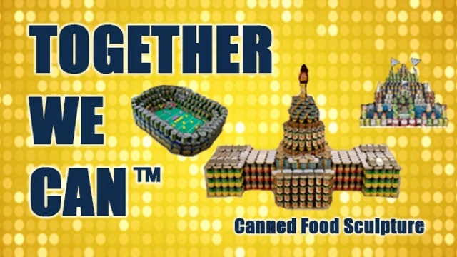 Canned Food Sculpture Contest