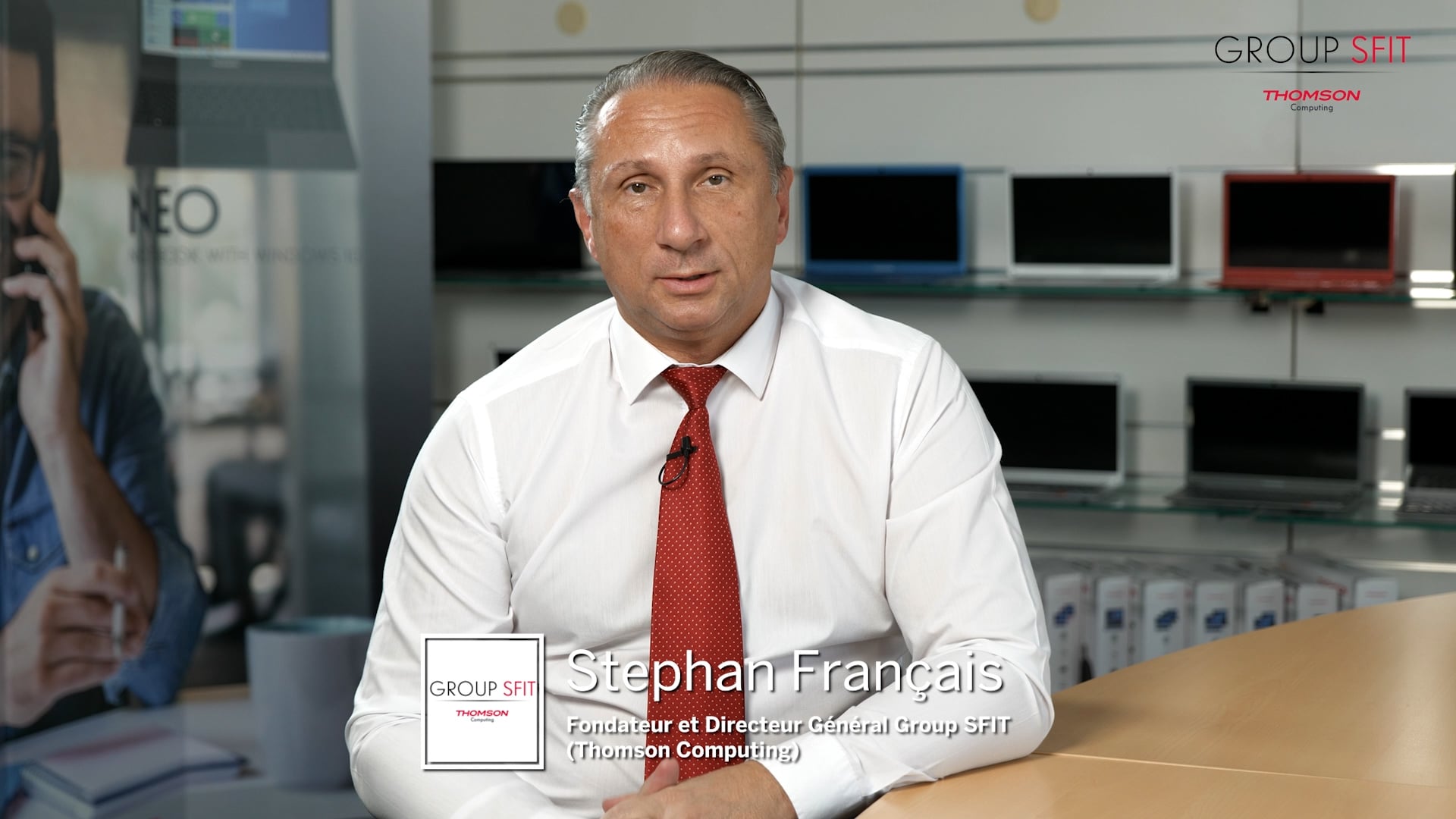 Bourse : Stephan Français Fondateur et Président Group SFIT (Thomson ...