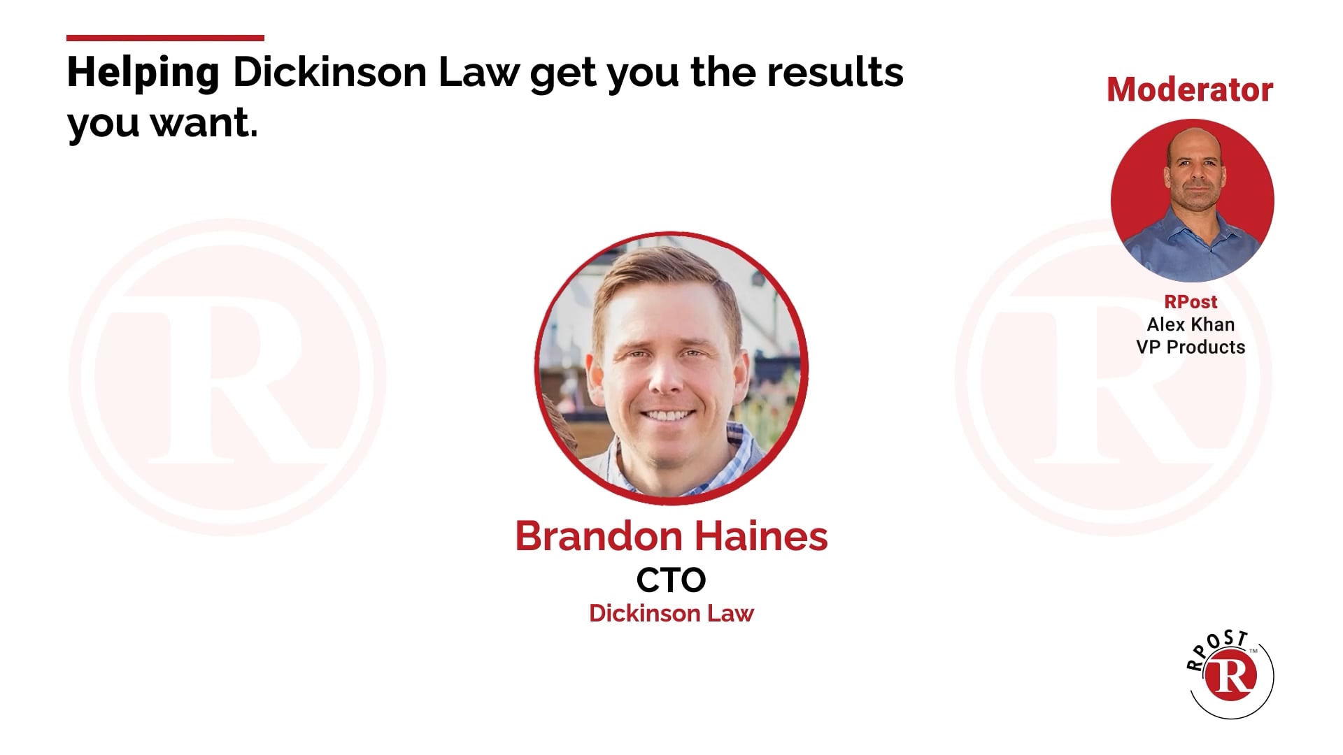 RMail at Dickinson Law - Brandon Haines on Vimeo