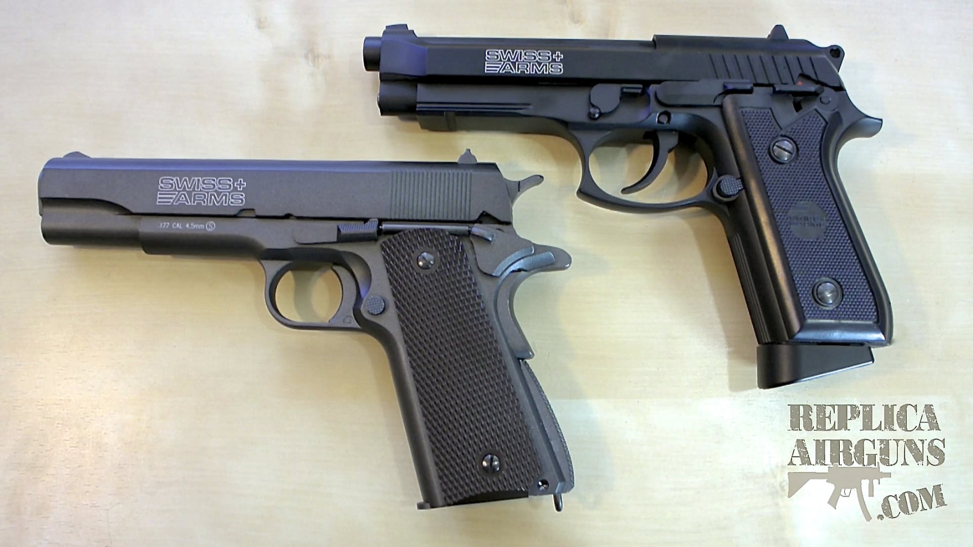Swiss Arms .177 Caliber P92 CO2 Steel BB Pistol | ReplicaAirguns