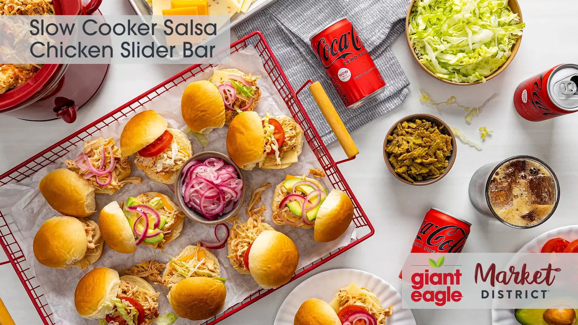 GE Coke Chicken Breast recipes - Slow Cooker Salsa Chicken Slider Bar ...