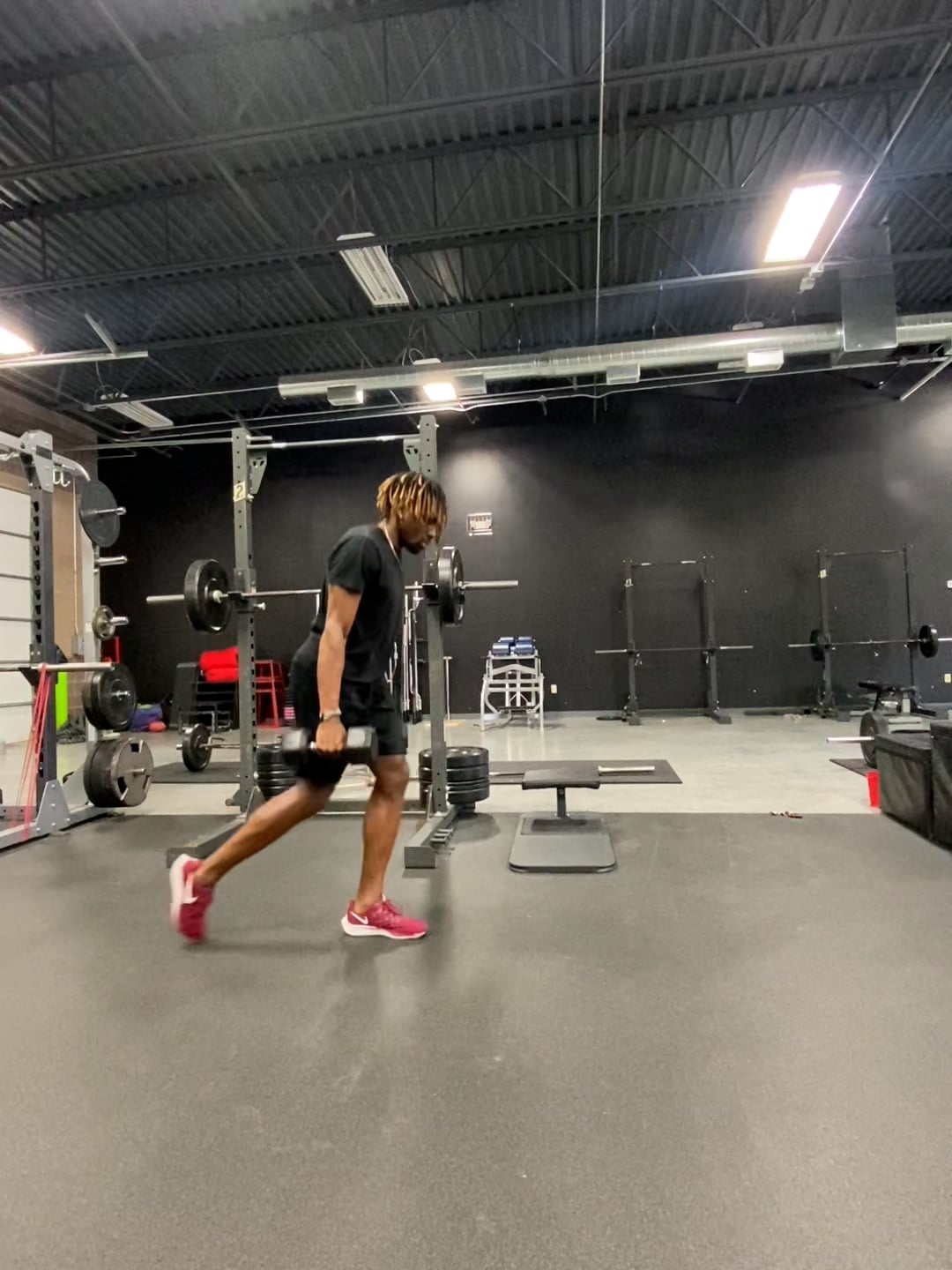 Resisted lunge calf raises on Vimeo