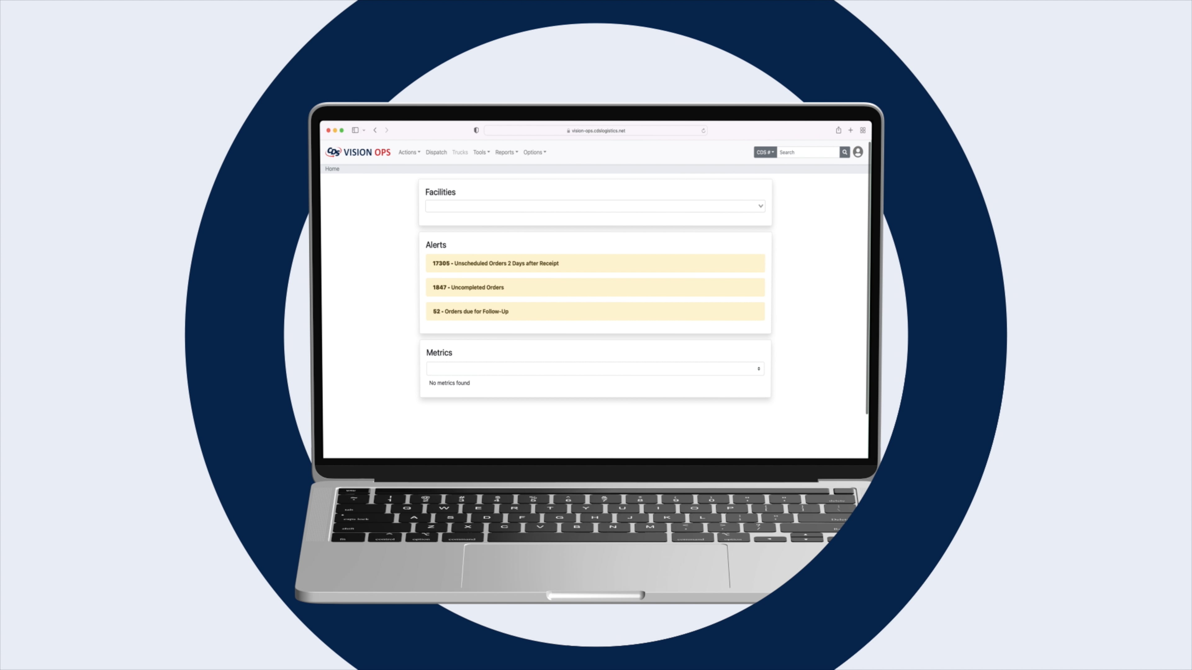 Vision Ops Order Actions