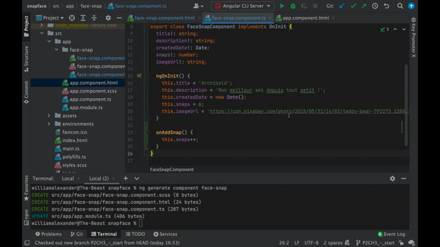 Réagissez aux événements - Débutez avec Angular - OpenClassrooms
