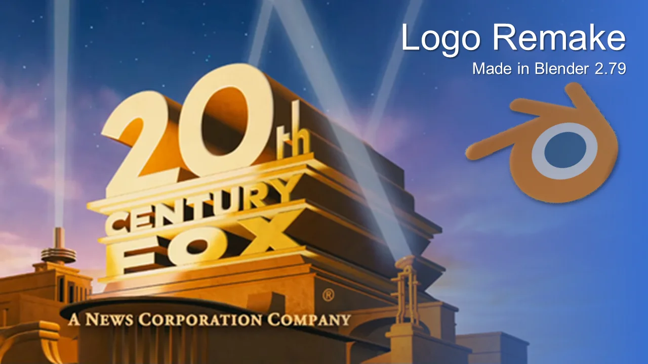 20th Century Fox Logo Blender