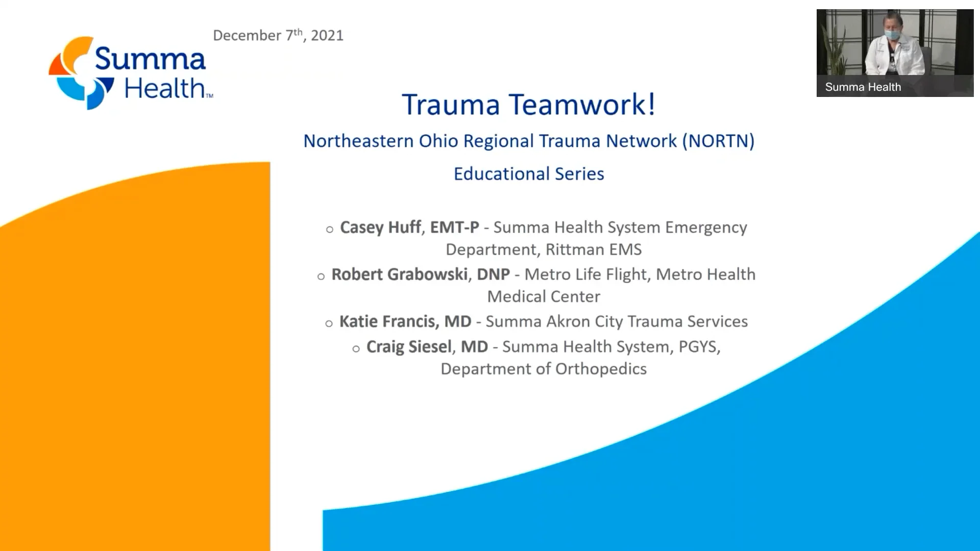 Trauma Teamwork Event on Vimeo
