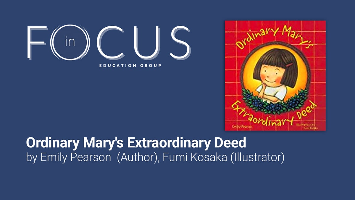 Ordinary Mary's Extraordinary Deed on Vimeo