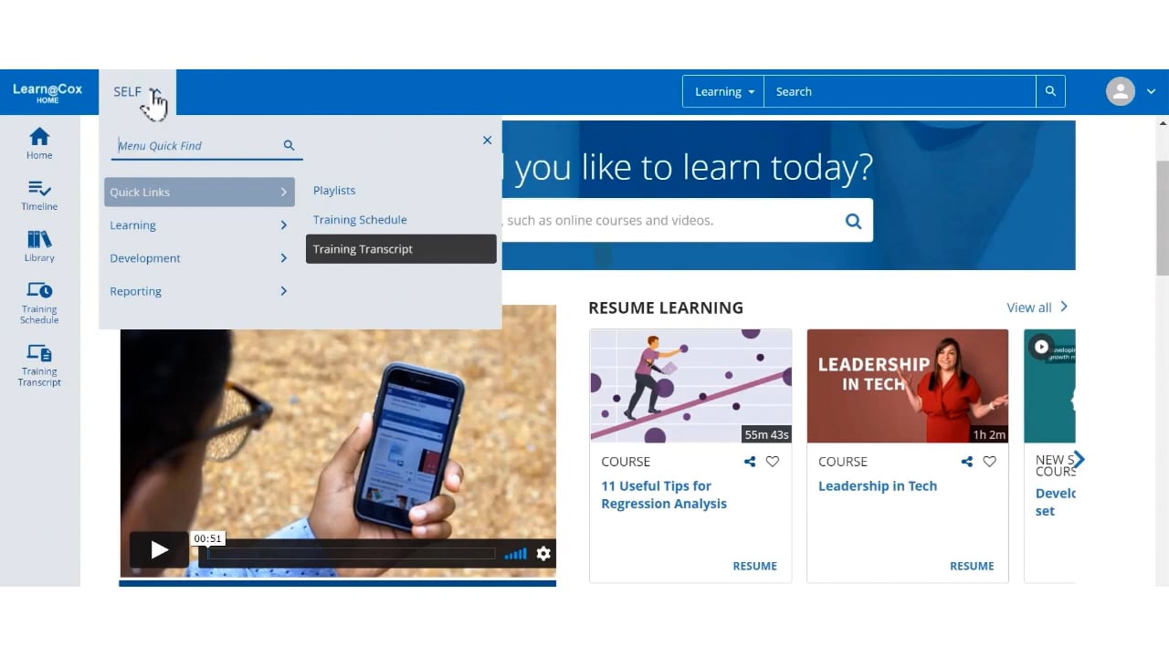 Training Transcript on Vimeo