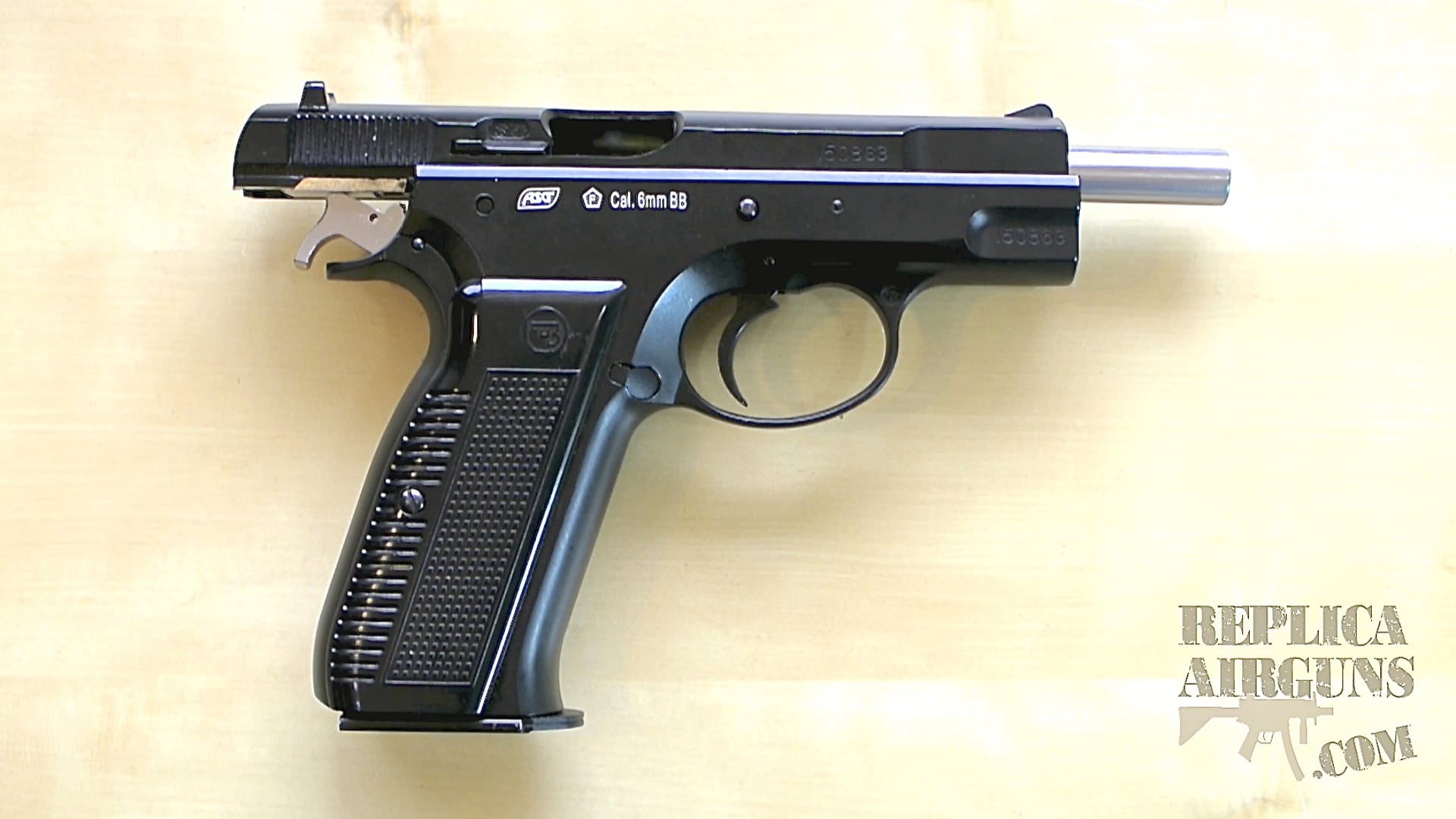 ASG - Marushin CZ 75 Blowback Shell Ejecting Airsoft Pistol Table Top ...