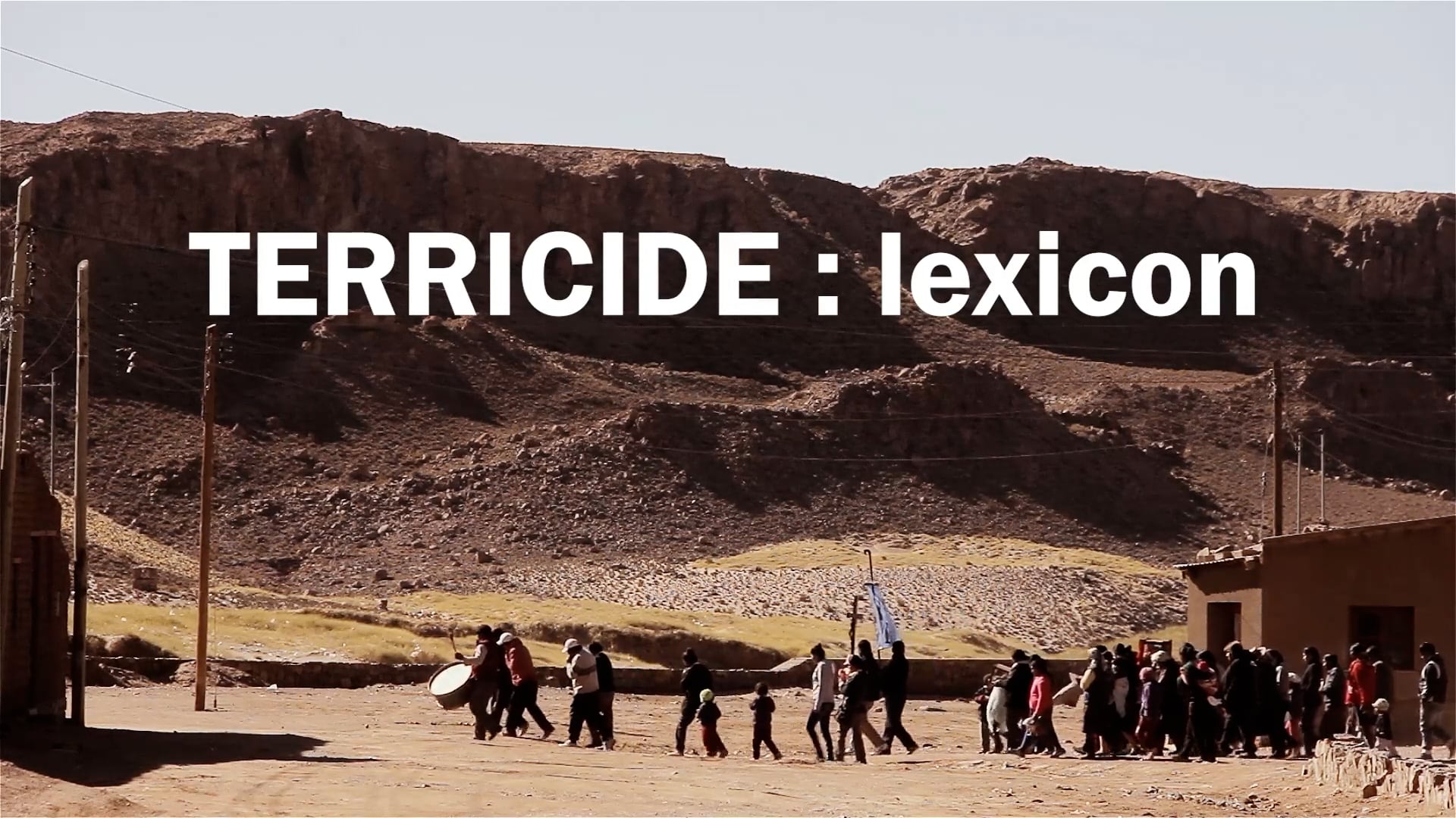 Terricide : Lexicon on Vimeo