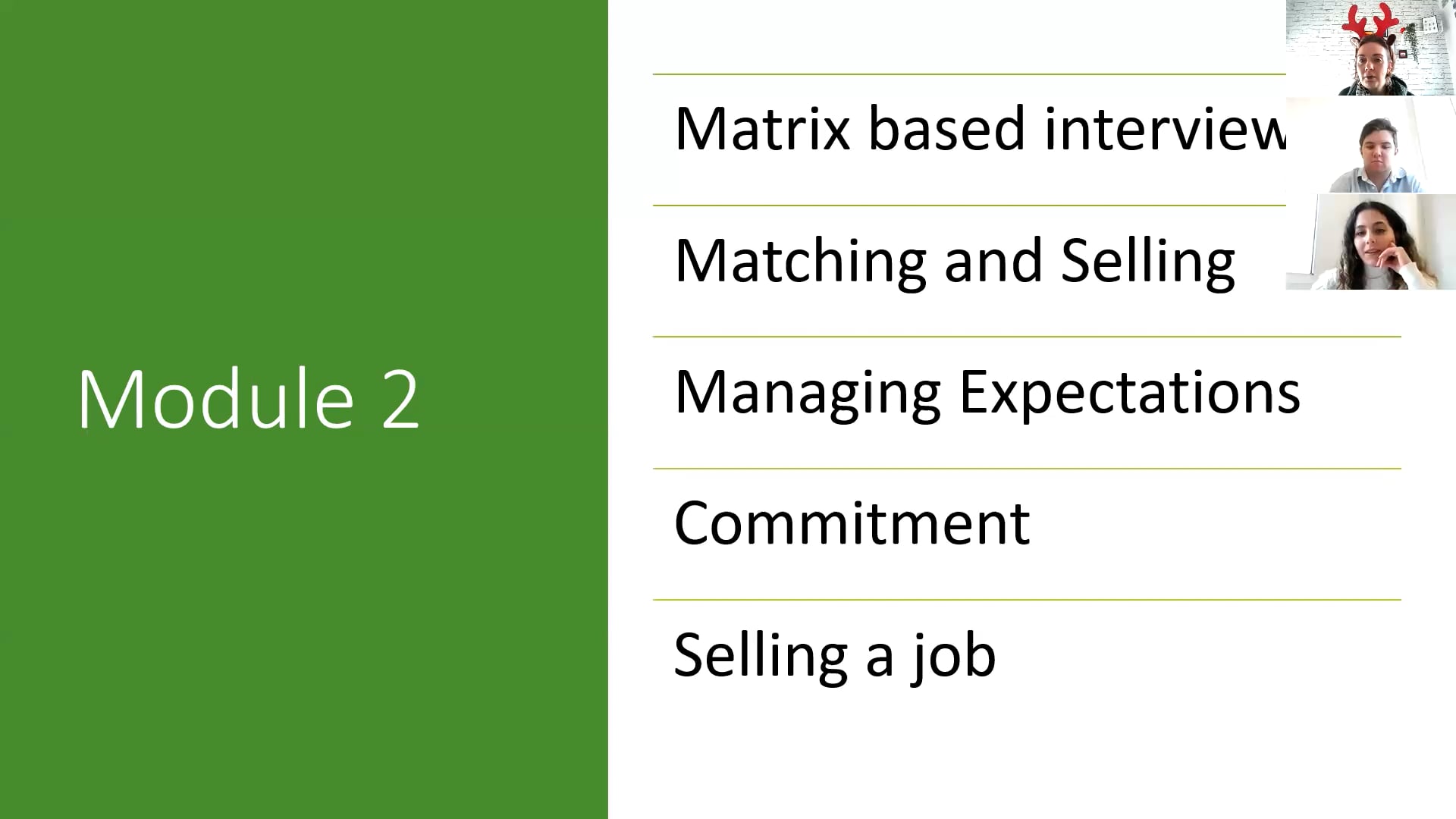 Module 2 - Matrix Interviewing on Vimeo