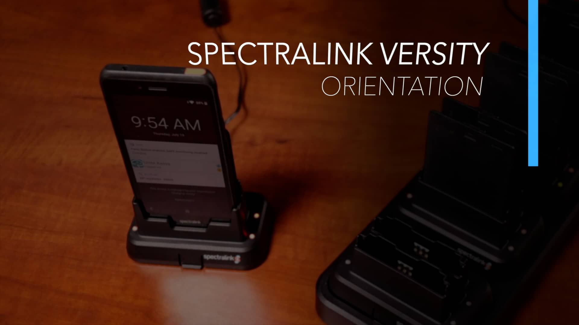 SPECTRALINK VERSITY Orientation on Vimeo