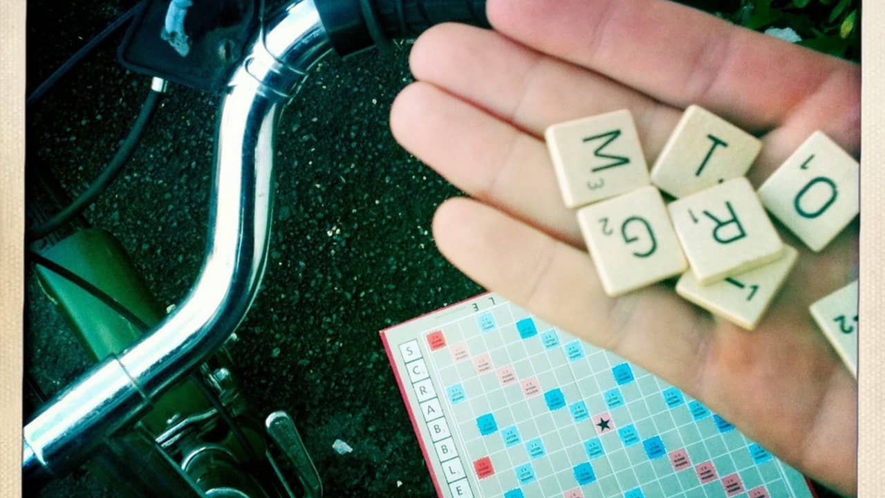 Scrabble On Bikes on Vimeo