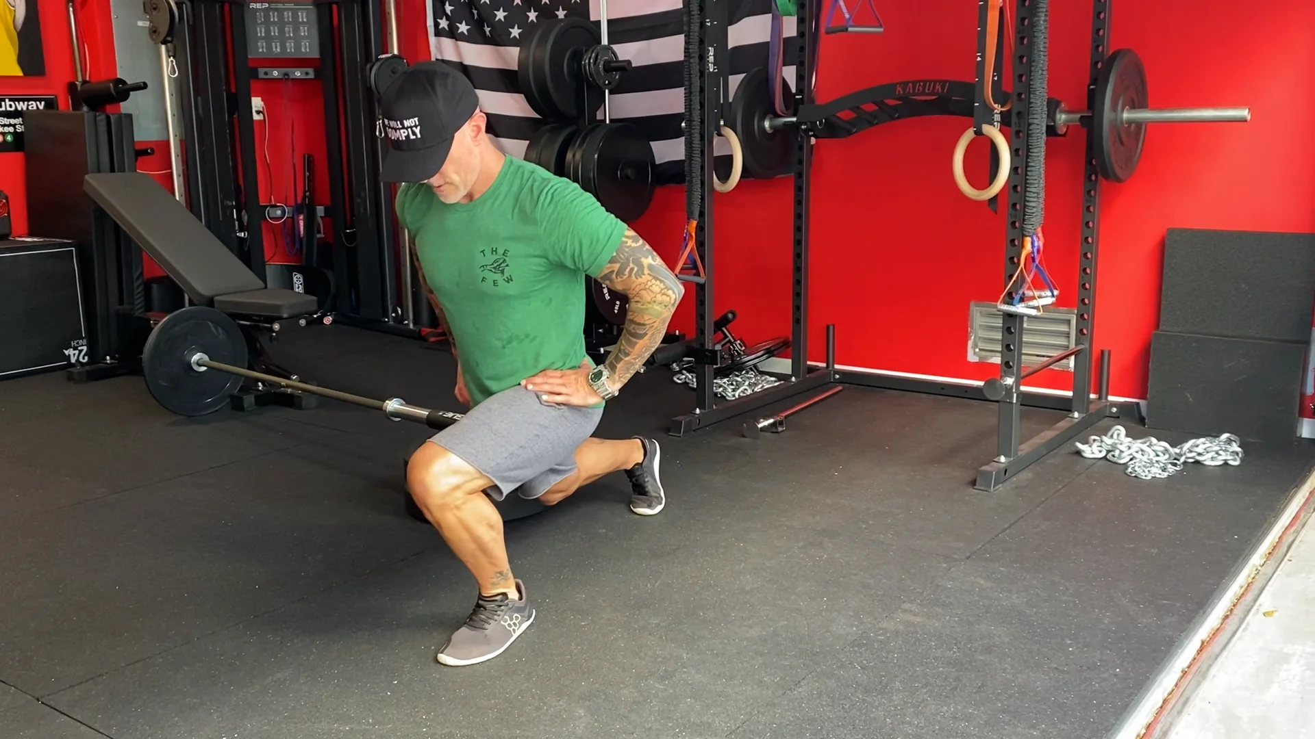 Full Range Knees Over Toes Split Squat